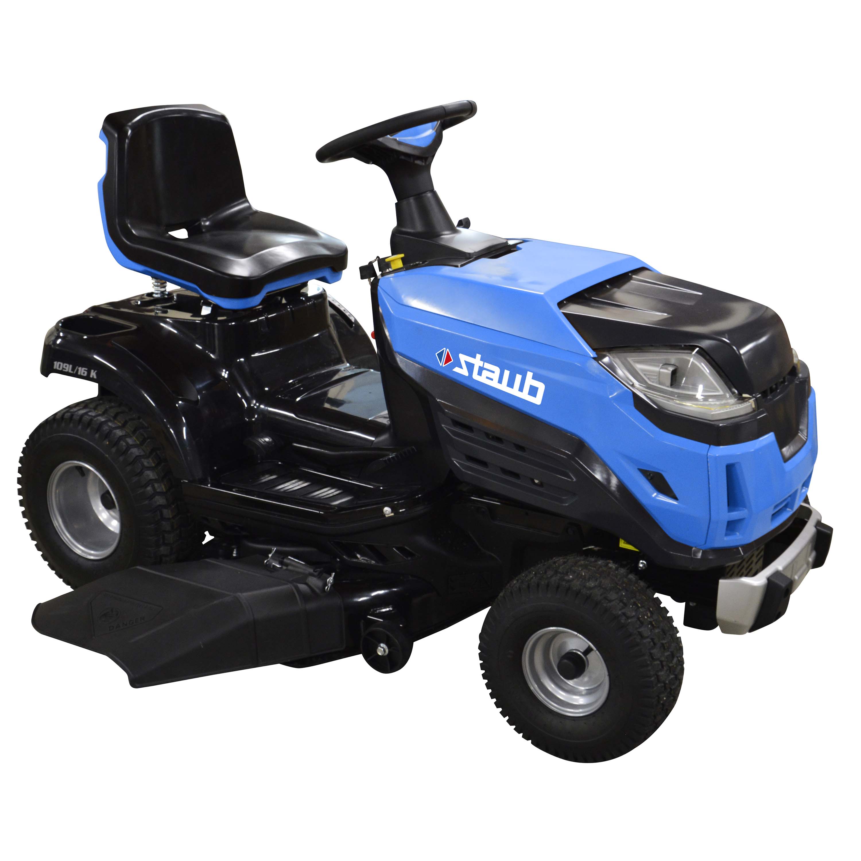 Tondeuse autoportée - RAFALE 109 L / 16 K – Staub Motoculture